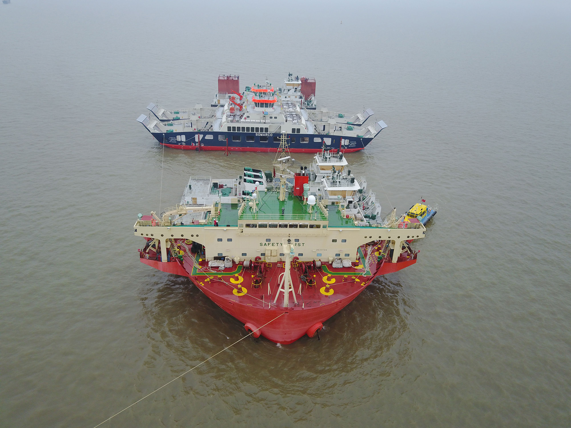 Argentina Towboat Transportation Project 1000 Tons | HUAQING