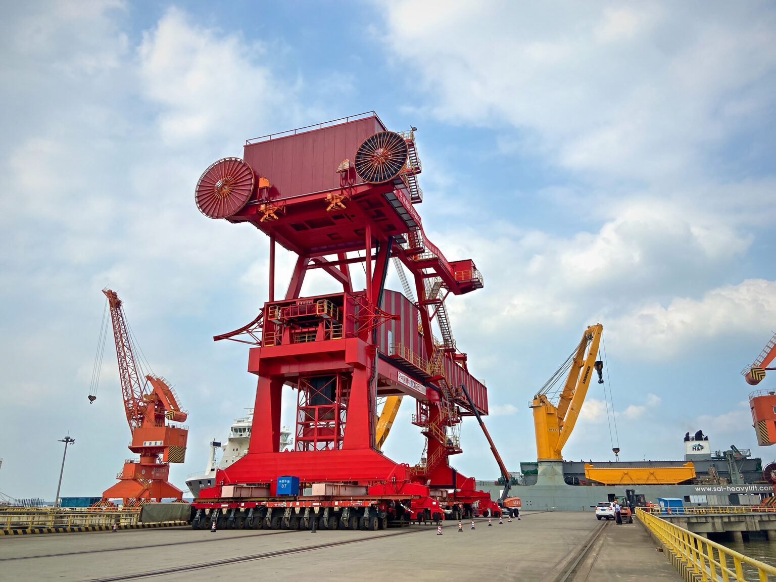 South African Shiploader Shipping 700 Tons | HUAQING