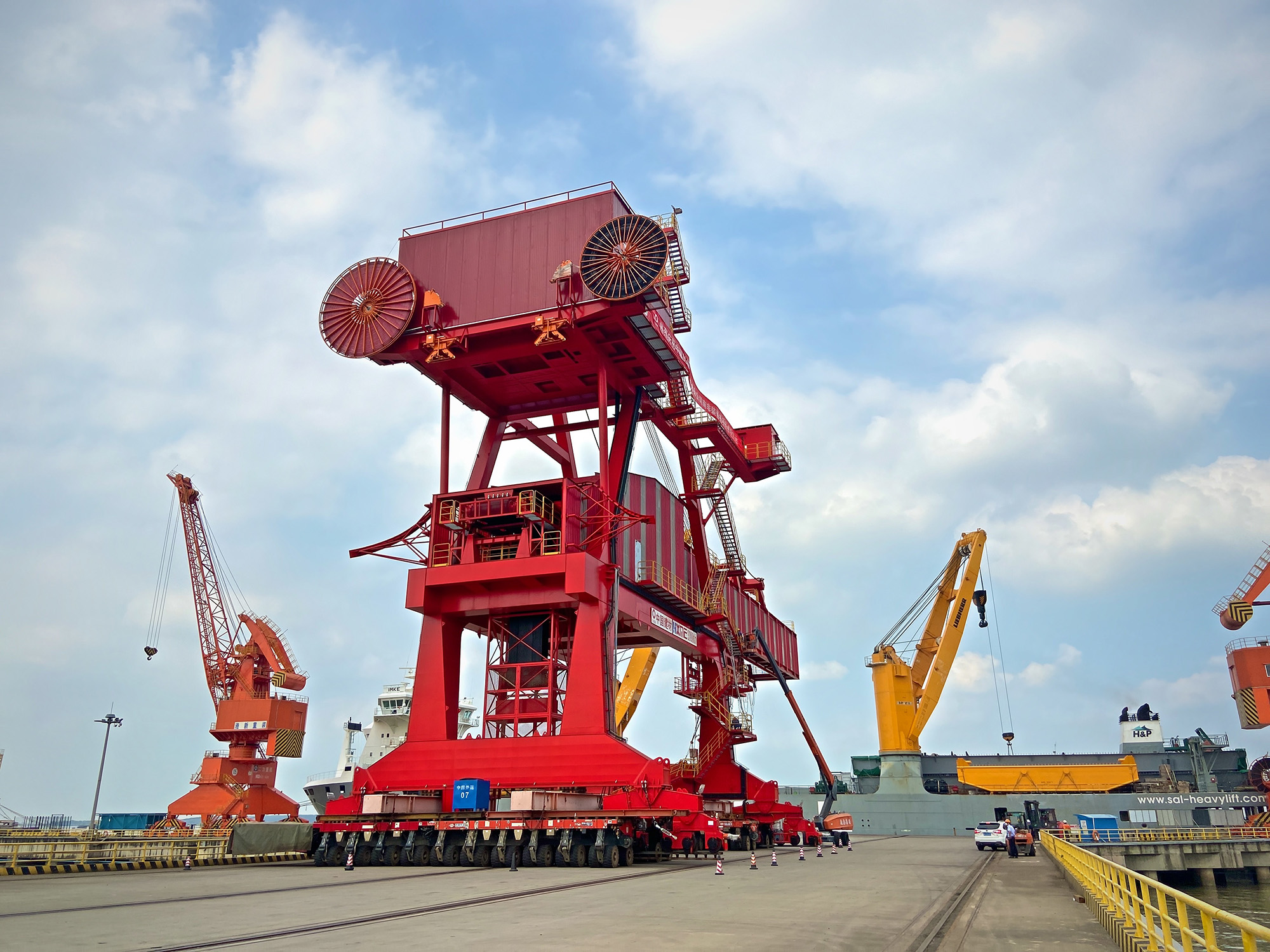 South African Shiploader Shipping 700 Tons | HUAQING